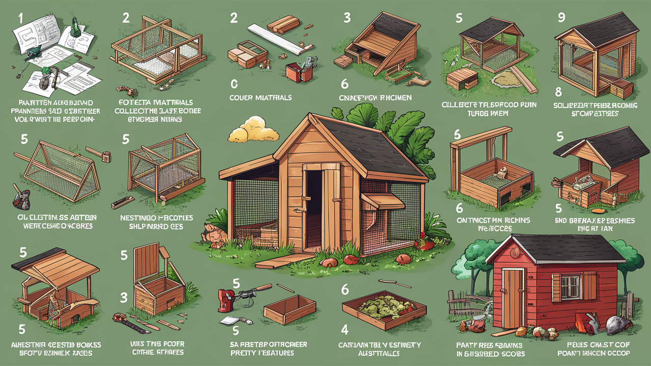 Comment fabriquer un poulailler maison adapté à vos besoins et quelles ...